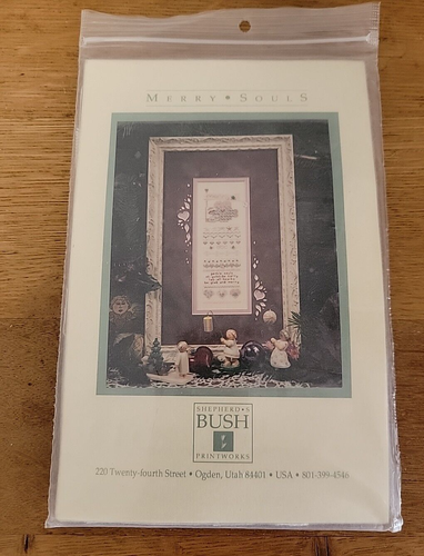 Shepherd's Bush MERRY SOULS Cross Stitch KIT Vintage HTF | eBay