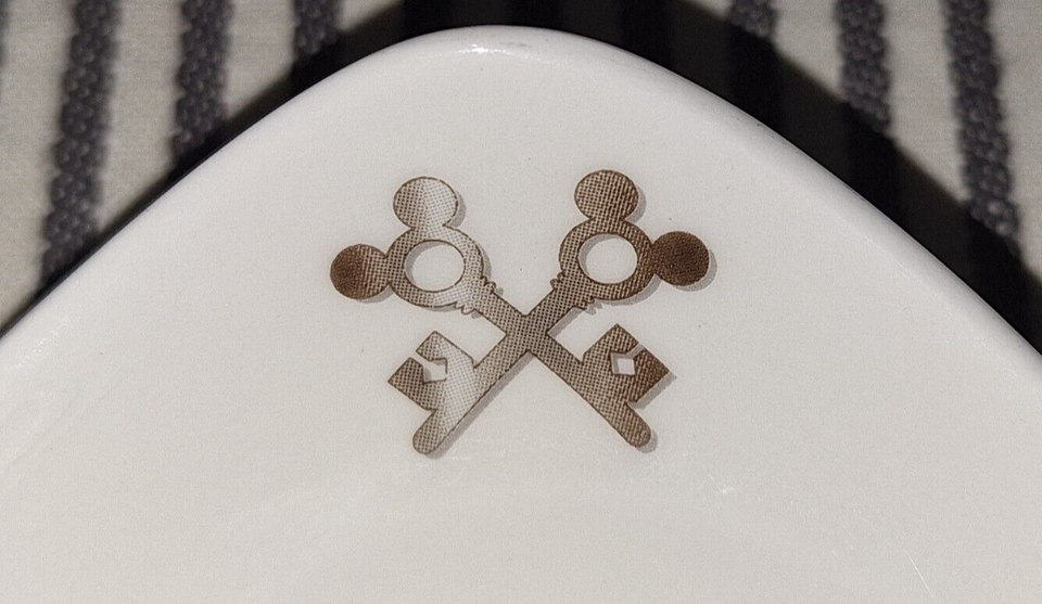 DISNEY CRUISE LINE DCL CONCIERGE SWIRL APPETIZER PLATE DISH ALCHEMY ...