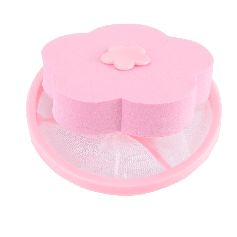 EMB Flower Washing Machine Hair Removal Laundry Ball Floating Filter ...
