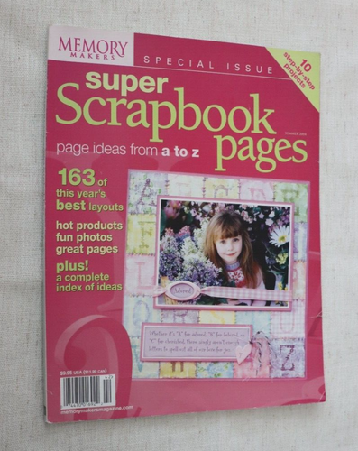 scrapbook magazine - Super Scrapbook pages page ideas from A to Z | eBay