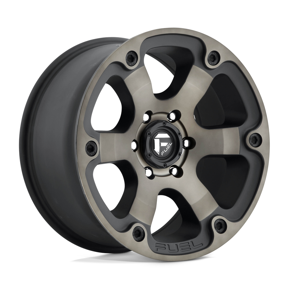 Fuel D564 Beast Matte Black Double Dark Tint Rim: 20x10, 5x127/5x5.0 ...