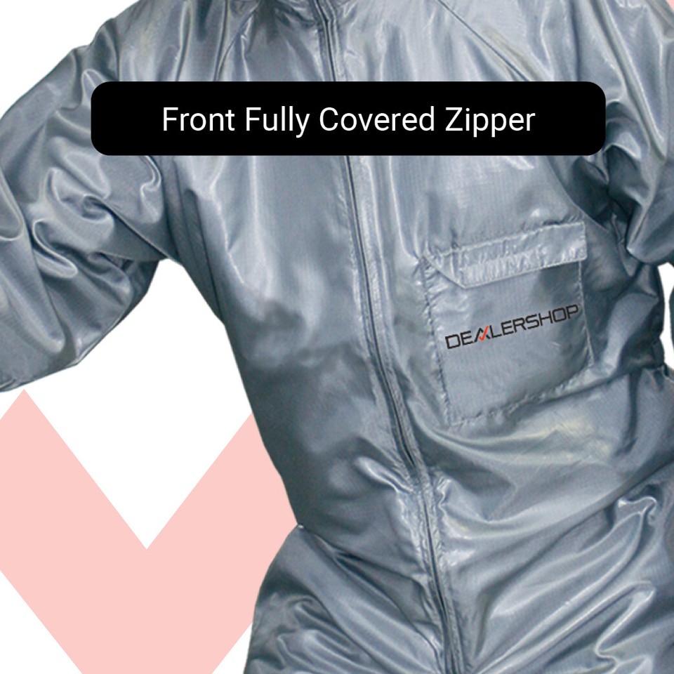 DealerShop X-Large Reusable Automotive Paint Suit with Hood, Grey | eBay