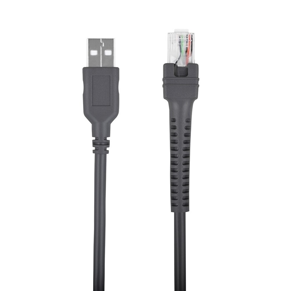 6.6ft USB Cable Cord Plug Wire For Symbol Barcode LS4008I LS4208 LS3008 ...