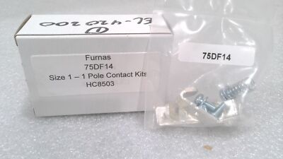 FURNAS 75DF14 CONTACT KIT, 1-POLE, SIZE 1, HC8503, FOR INNOVA 45 SERIES ...