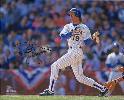 Robin Yount Milwaukee Brewers Autographed 16" x 20" Hitting Photograph ...