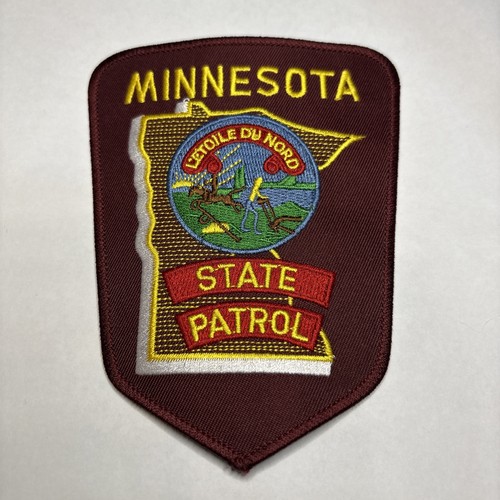 Iron Sew On Patch - Minnesota State Patrol BgX | eBay