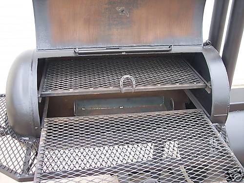 NEW Reverse Flow Custom BBQ pit smoker Charcoal grill 360 stand | eBay