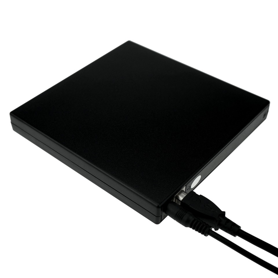 USB External DVD 8X Burner DVD-R Dual Layer CD RW Writer Laptop PC ...