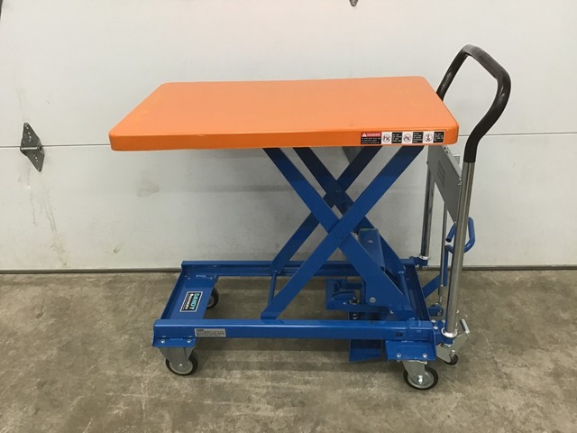 Dandy Southworth L-250 Steel Scissor Lift Cart 550 LB Load Capacity for ...