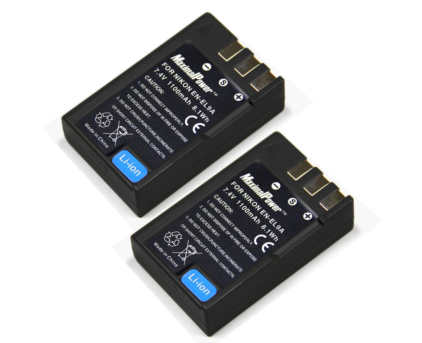 Camera Battery Replacement for NIKON EN-EL9/A D60 D5000 D40X D40 D3X ...