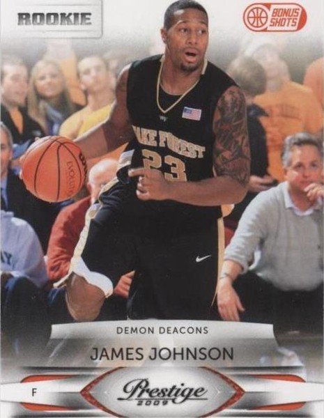 2009-10 Panini Prestige - Bonus Shots Orange #247 James Johnson /300 ...