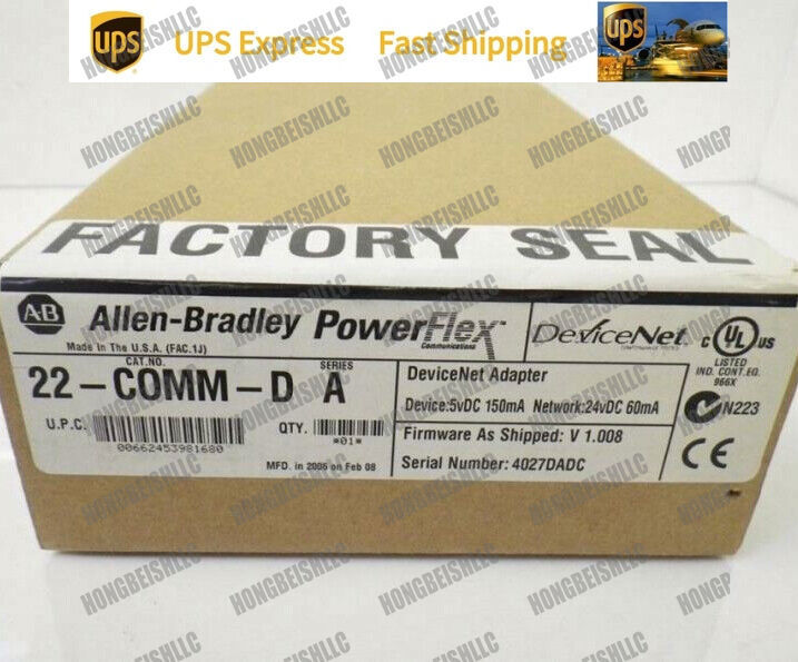 Free Tax 22-COMM-D Ser A AB Device Net Adapter Communication NEW Fast ...