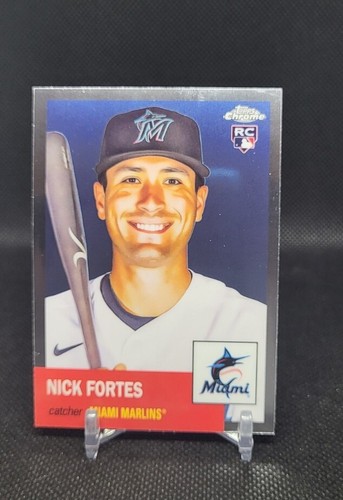 Nick Fortes 2022 Topps Chrome Platinum Anniversary #144 Rookie Card RC ...