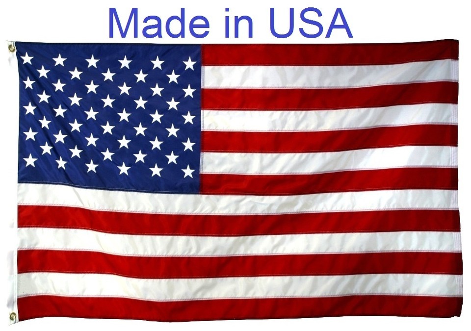 US Flag Factory 2'x3' US AMERICAN FLAG Outdoor SolarMax Nylon Flag (923 ...