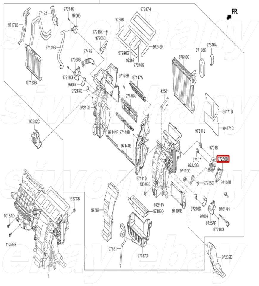 OEM Actuator MODE Hyundai Elantra (GT) i30 Creta Elatnra Coupe Creta ...