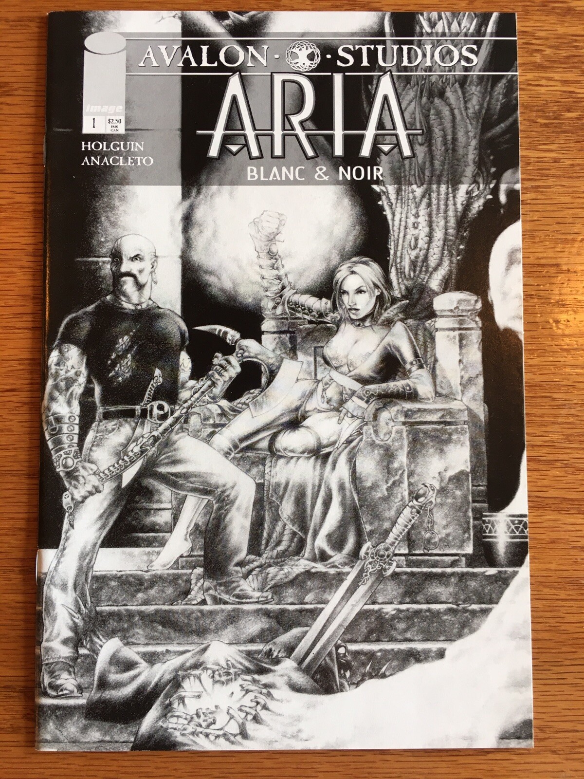 ARIA Blanc & Noir #1 Image Comics 1999 Avalon Studios NM | eBay