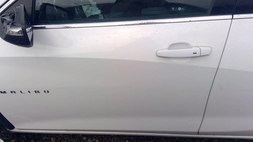 18 CHEVY MALIBU Front Door Driver summit White paint Code=gaz | eBay