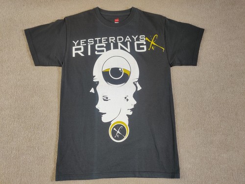 Yesterdays Rising Band T-Shirt Small Post Hardcore Hanes Black Short ...