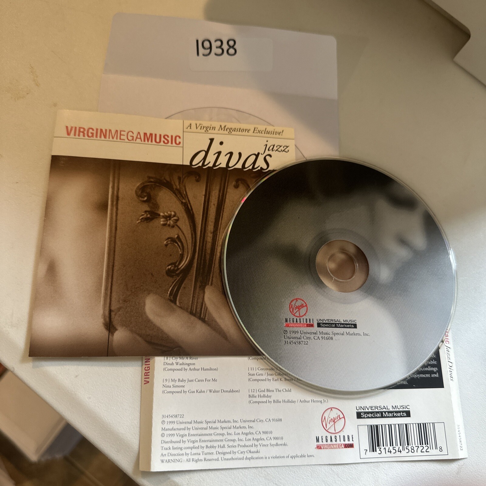 Virgin Mega Music: Jazz Divas - Audio CD - No Case I938 | eBay