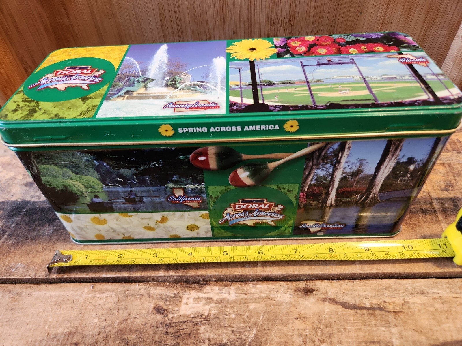 Doral Across America,Spring Across America Cigarettes Tobacco USA Tin ...