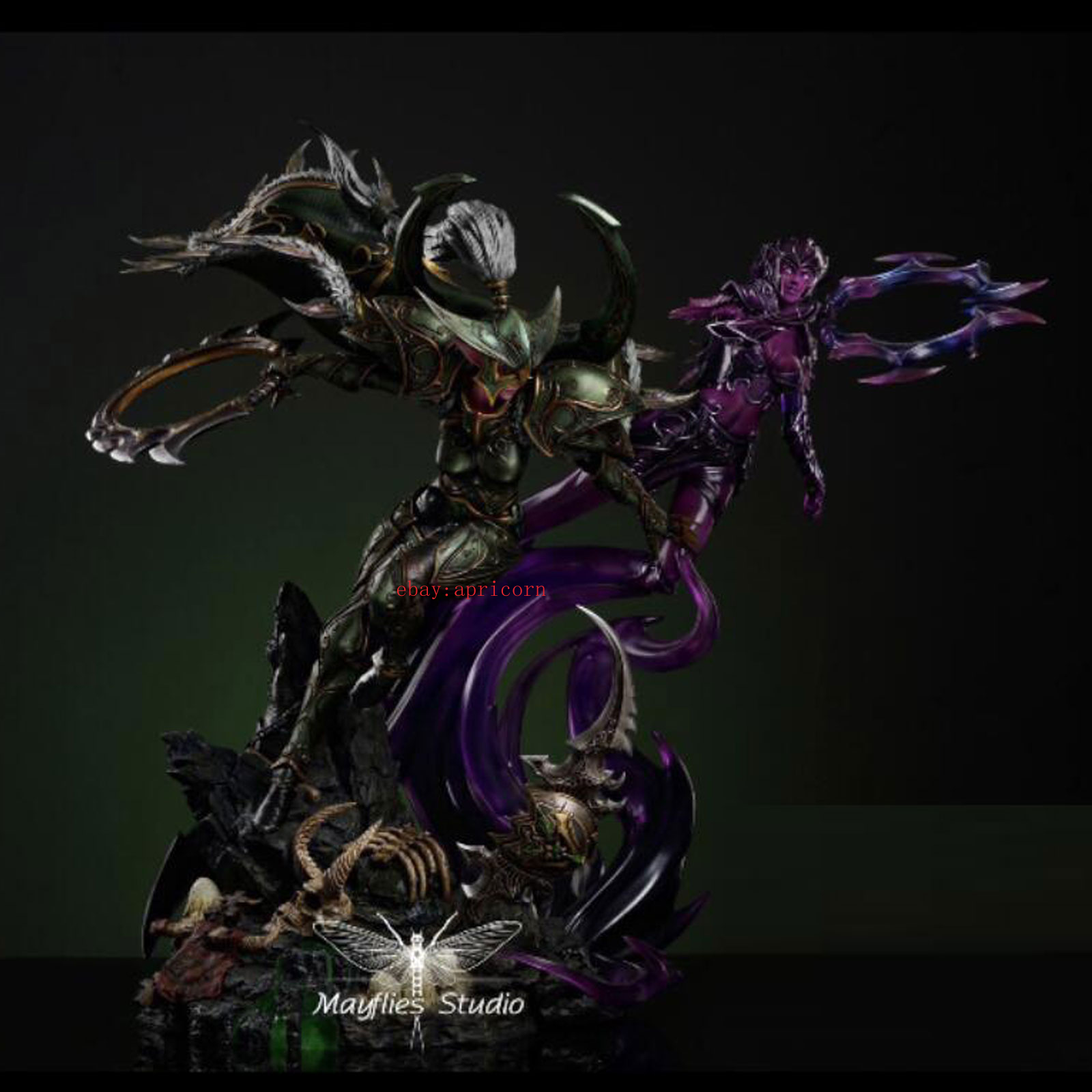 Mayfly Studio World of Warcraft Maiev Statue Figure Model Collectible ...
