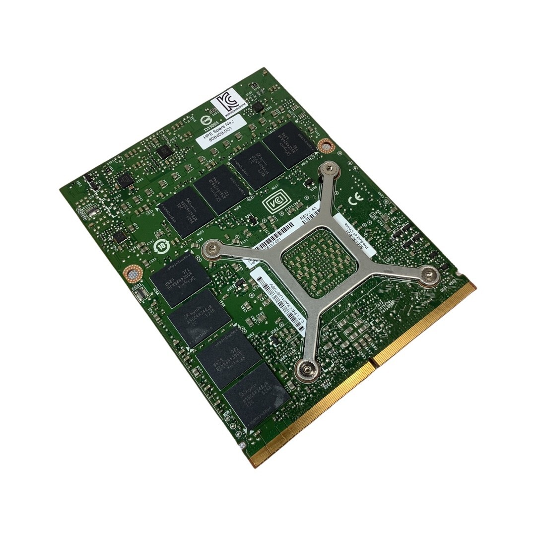 HP nVidia Tesla M6 8GB MXM 3.1 GPU Card 806127-001 808409-001 with ...