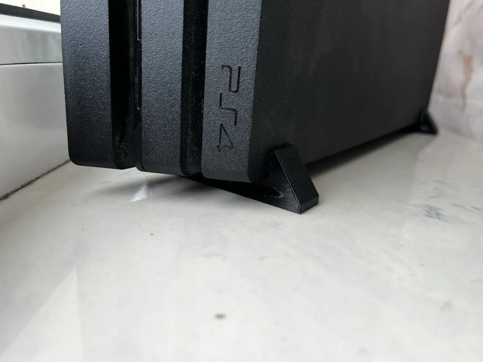 PS4 Pro Vertical Stand | Stable Upright Console Holder | Space-Saving ...