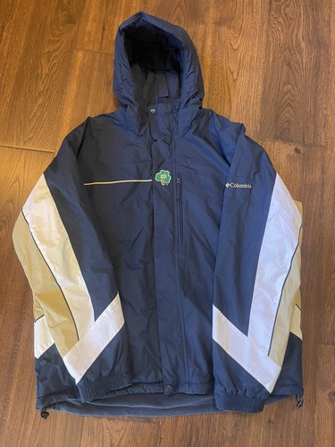 Columbia Notre Dame Reversible Puffer Jacket Men’s XL | eBay UK