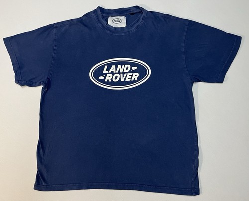 Land Rover T-Shirt Pacsun Blue Cotton Big Front Logo Graphic Print L ...