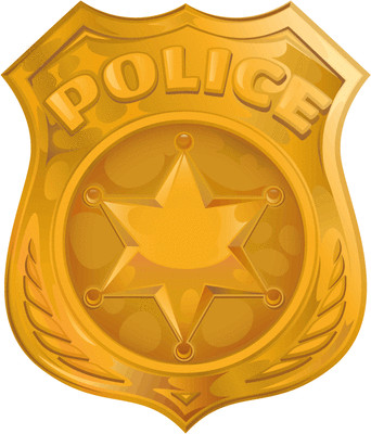 Police Emblem Sign Badge Car Bumper Sticker Decal 4" x 5" | eBay