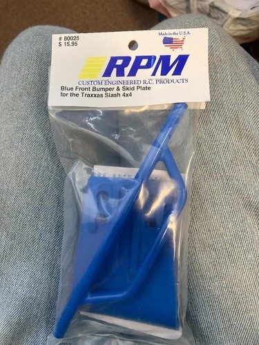RPM Front Bumper and Skid Plate for Traxxas Slash 4 X 4 | eBay
