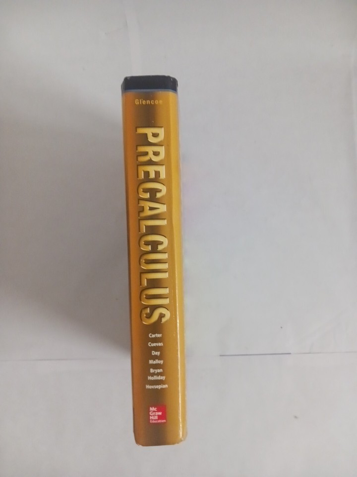 Precalculus, Student Edition by McGraw Hill (2013, Hardcover, Student edition) 9780076641833| eBay