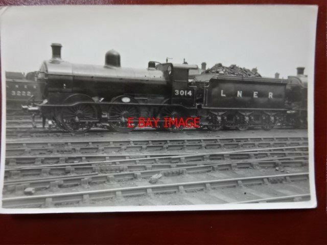 PHOTO LNER EX GNR CLASS J1 LOCO NO 3014 BR 65013 | eBay UK