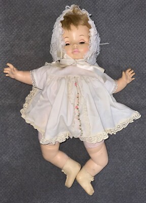 Vintage SWEETIE PIE Baby Doll by Effanbee 17" Sleepy Eyes | eBay