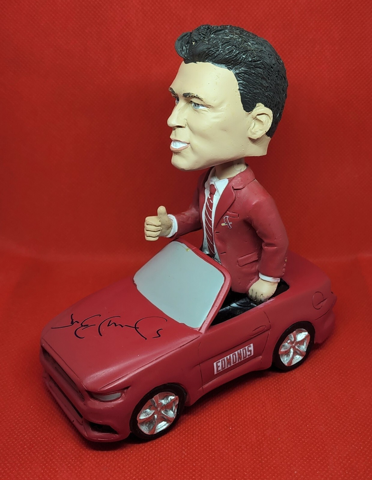 St. Louis Cardinals Car Parade 8/28 Jim Edmonds Signed Autographed ...