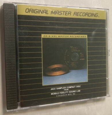 MFSL GOLD CD - 1987 - JS-1A - JAZZ SAMPLER COMPACT DISC - NO UPC | eBay