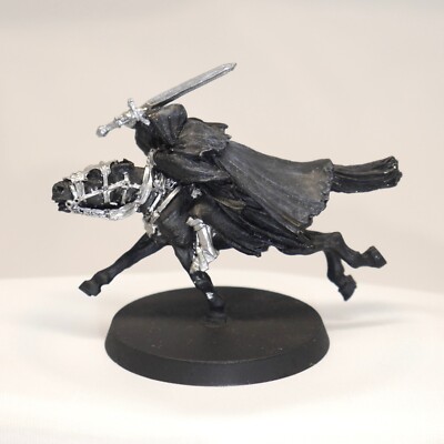 Mounted Nazgul Ringwraith Warhammer LOTR Metal OOP | eBay