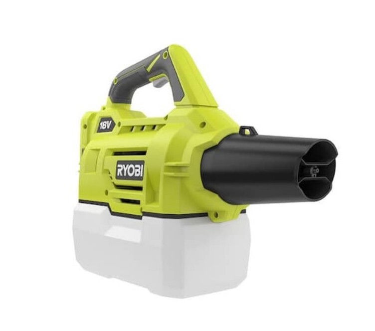 Ryobi One+ 18 Volt Cordless Chemical Fogger / Mister Sprayer P2805 ...