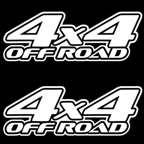 4x4 Decal Set Truck Bed Side Vinyl Stickers For Car Body Decor ...