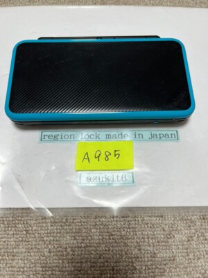 New Nintendo 2DS XL LL Black Turquoise Console Japanese A985 | eBay