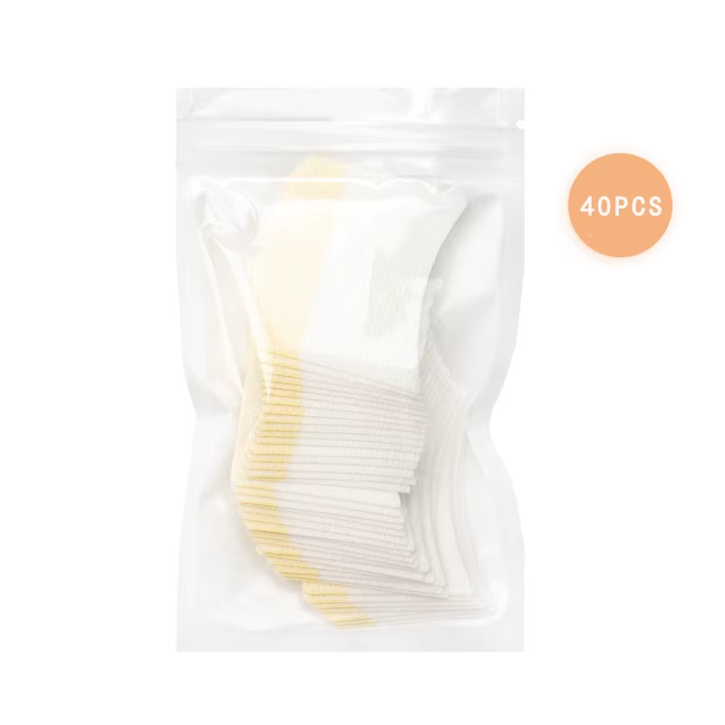 40 Pcs Cotton Disposable Eyelash Extension Patch Sticker for Removing ...