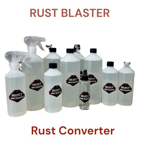 Rust Converter Spray RUST BLASTER Paintable Surface Metal Trade ...