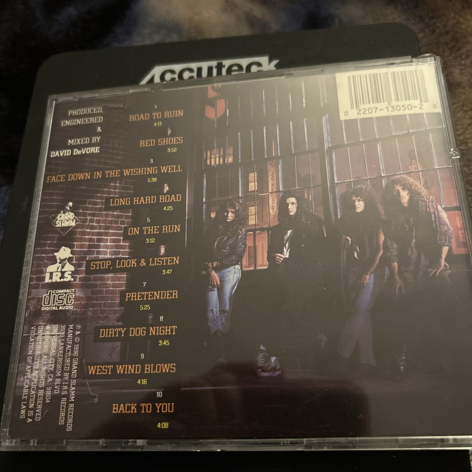 CRY WOLF - Crunch CD (1990 I.R.S./Grand Slamm, US) Original 1st ...