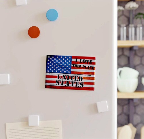 Temperance, Monroe County, Michigan - Fridge Magnet I Love Souvenir Usa ...