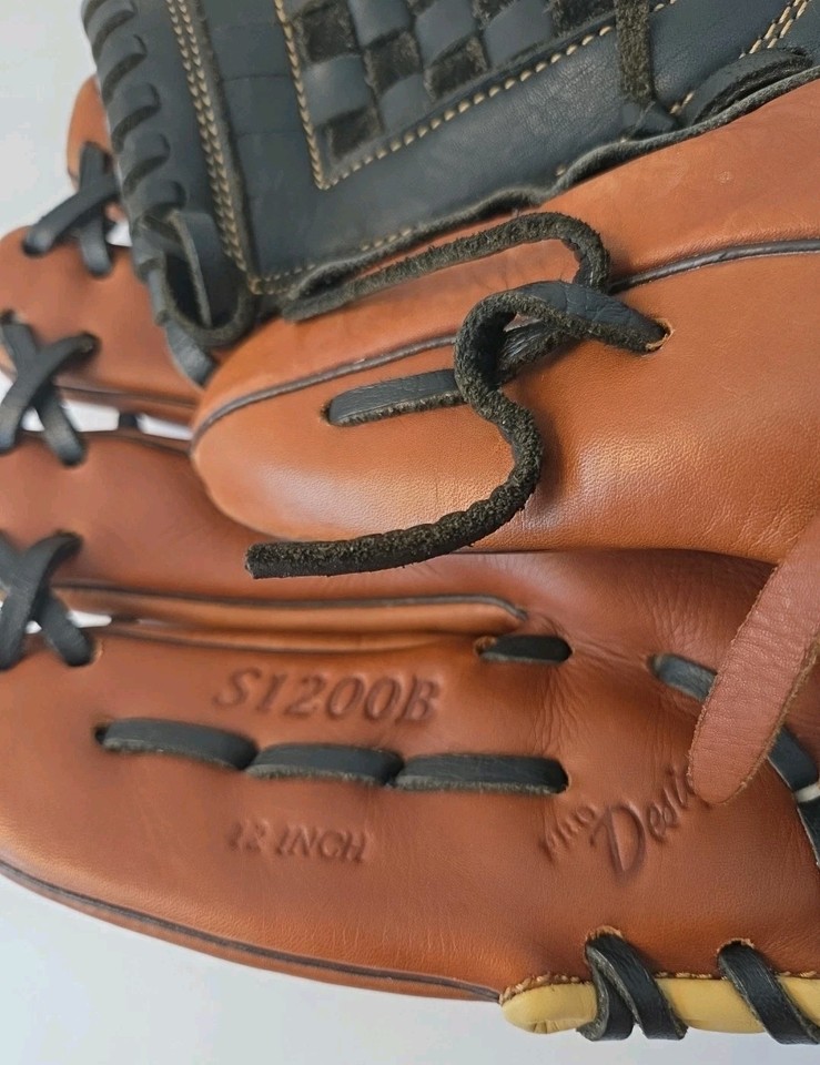 Rawlings Leather Sandlot 1200BC 12" Glove Deep Well Pocket The Gold Co ...