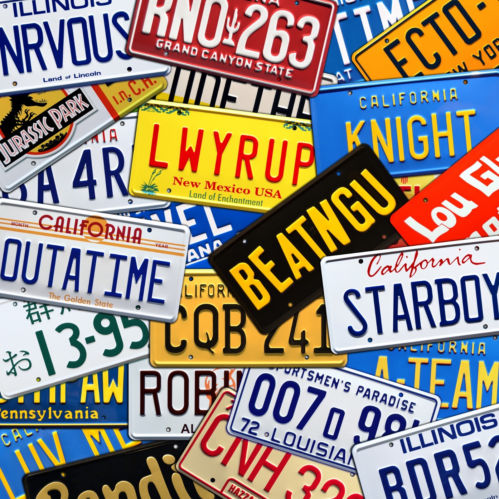 Longmire | Walt’s Ford Bronco | CO 54B | STAMPED Replica Prop License ...