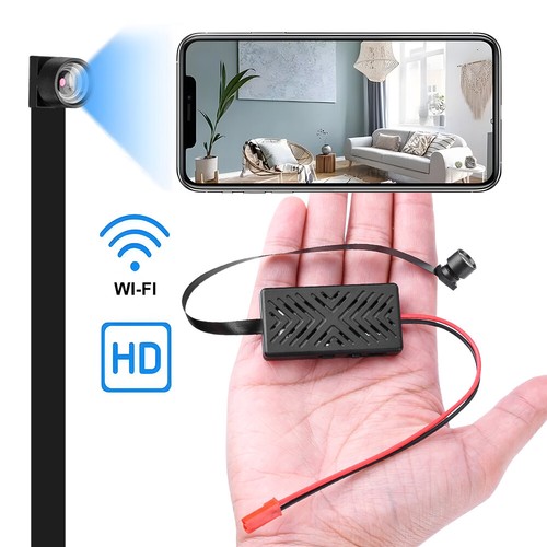 1080P 4K Nanny Camera HD Wireless WiFi Mini Micro Pinhole DIY Cam DVR ...