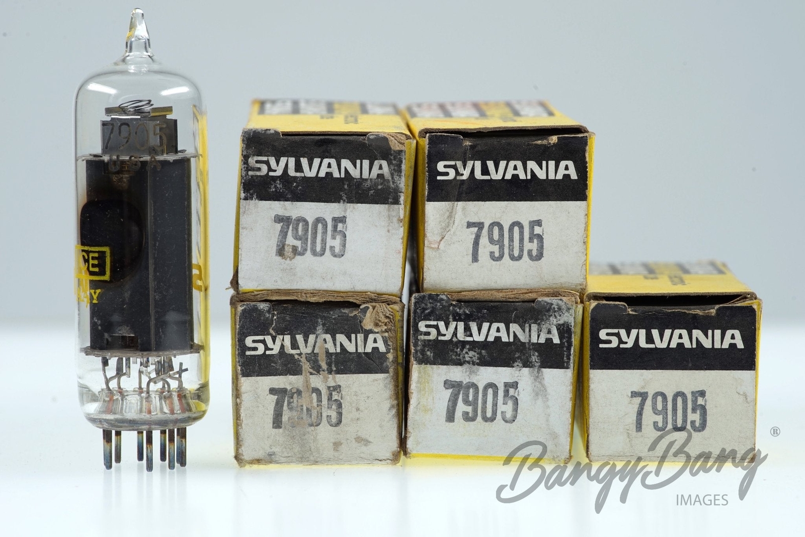 5 Vintage Sylvania 7905 Quick 9 pin Beam Power Audio Vacuum Tube Valve- Bangyba | eBay