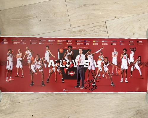 Arkansas Razorbacks Basketball 2019 2020 Schedule Poster Eric Musselman ...