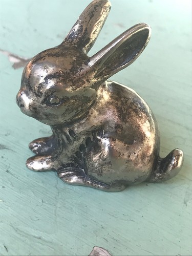 Peltro Pewter Hase Kaninchen Italy Rabbit Figur | eBay